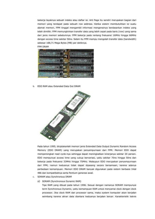 Pengantar Sistem Komputer | PDF