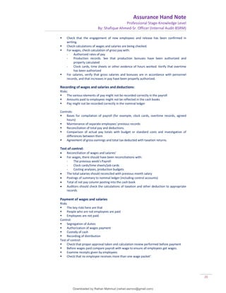 psk-assurance-hand-note.pdf | Business Accounting & Finance | Business