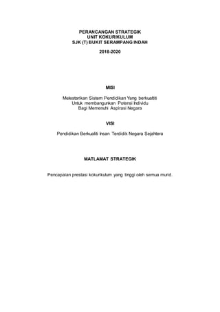 Ps kokurikulum sk jerong (1) | PDF