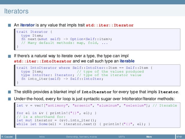 The Rust Programming Language: an Overview
