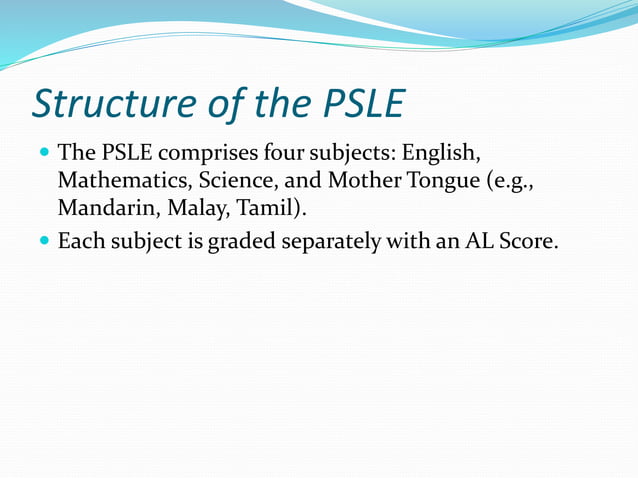 PSLE AL Score.pptx | Standardized Testing | Educational Assessment