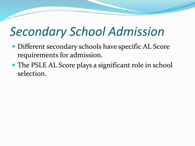 PSLE AL Score.pptx | Standardized Testing | Educational Assessment