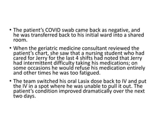 Patient safety cases study protocols lecture # 01 | PPT