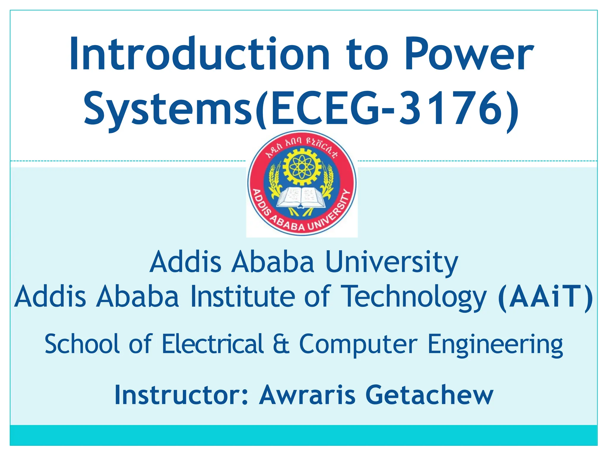 PS Lecture1 introduction to power systems | PPT