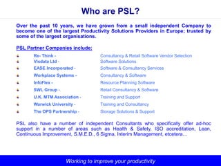 Psl introduction 2013 | PPT
