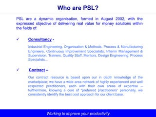 PSL Introduction | PPT
