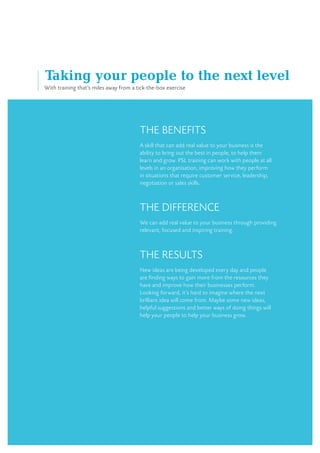 PSL Training | PDF | Business Administration | Business