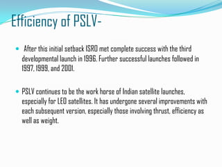 PRESENTATION ON Polar Satellite Launch Vehicle | PPTX