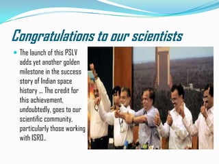 PRESENTATION ON Polar Satellite Launch Vehicle | PPTX