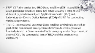 ISRO PSLV C-37 The pride of INDIA. | PPT