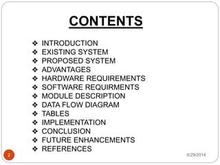 Prison management system | PPTX