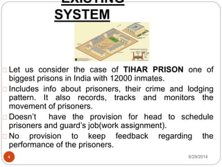 Prison management system | PPTX