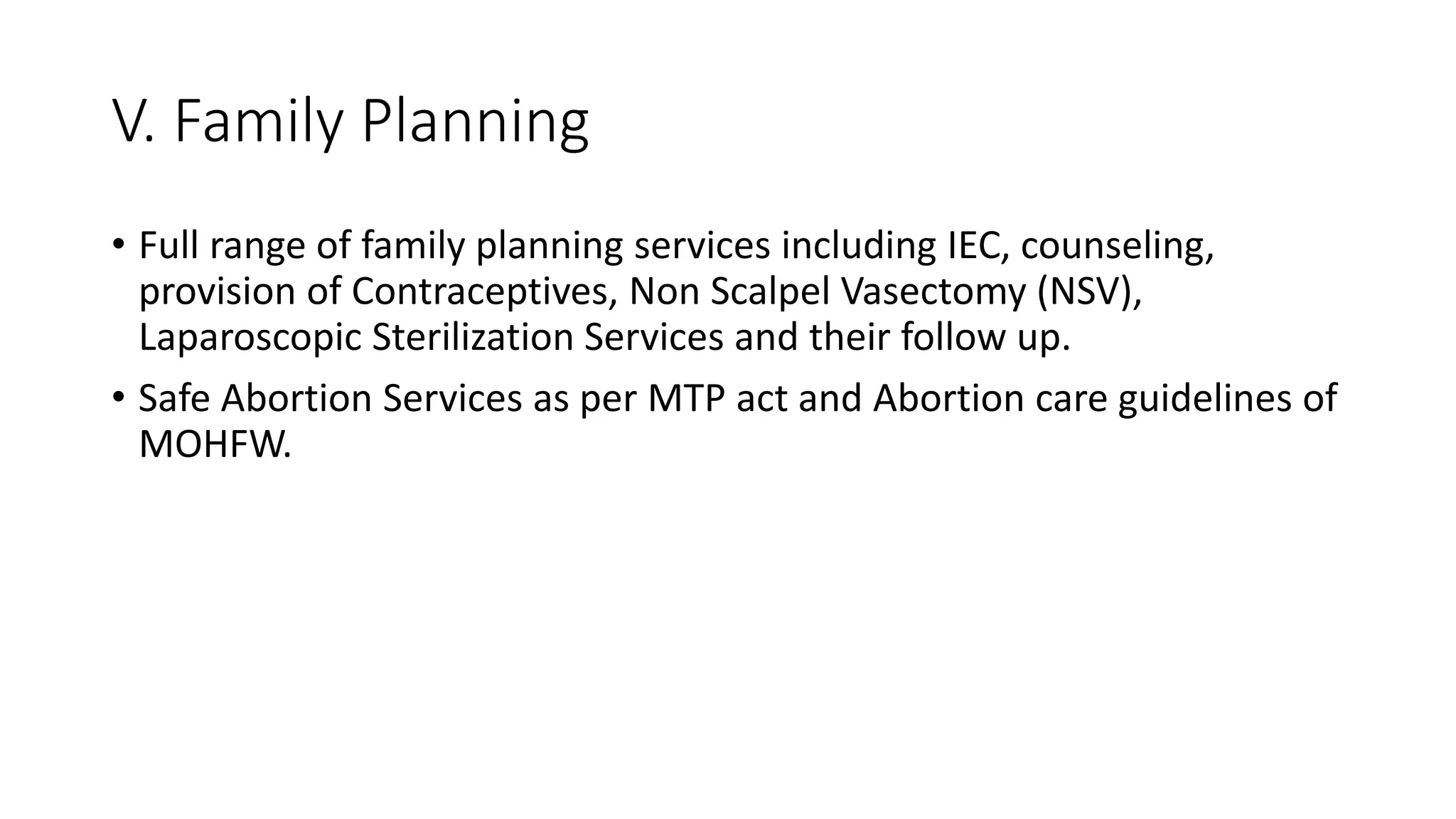 IPH standards for CHC | PPTX