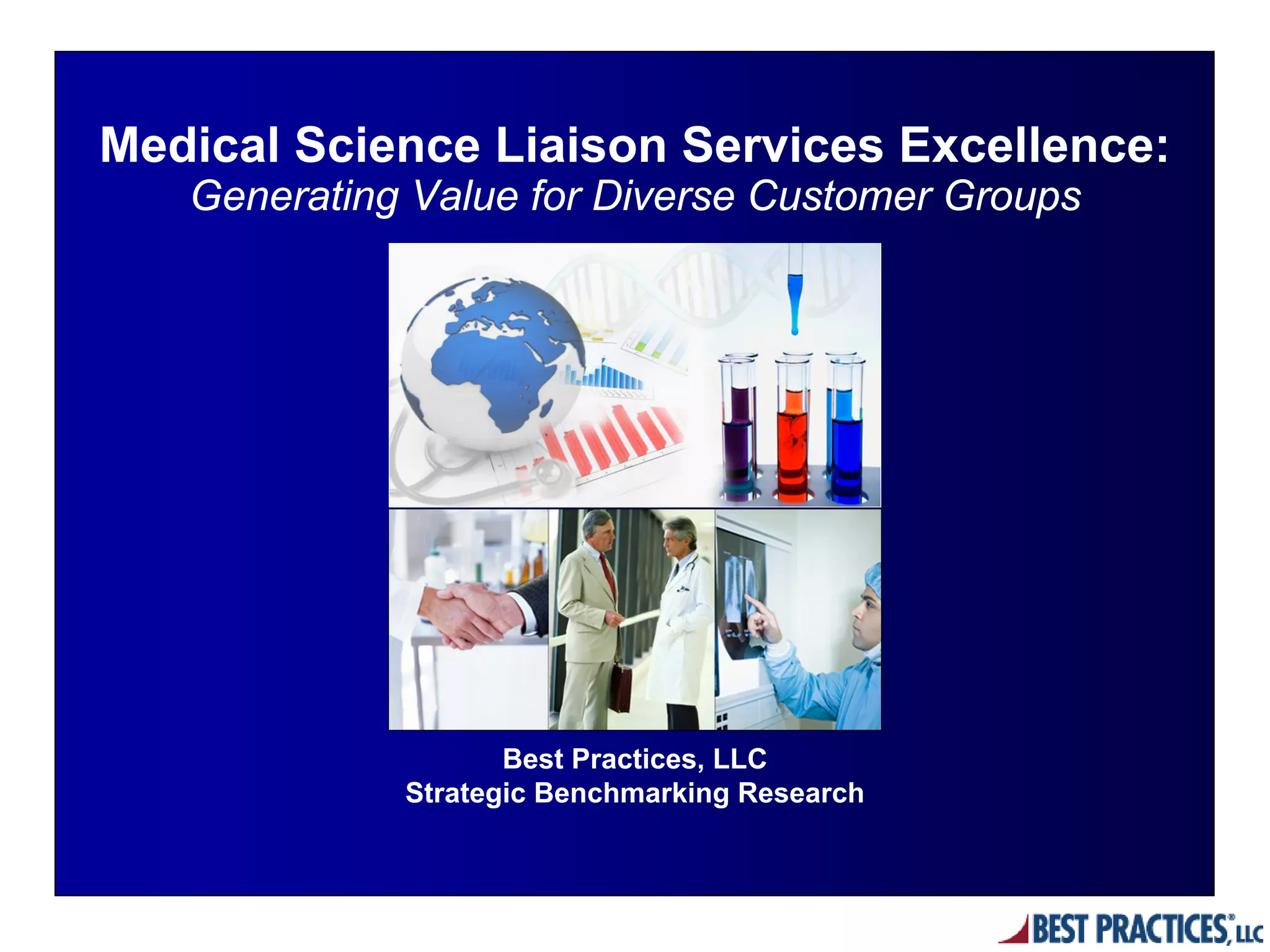 MSL Services Excellence: Generating Value for Diverse Customer Groups | PDF