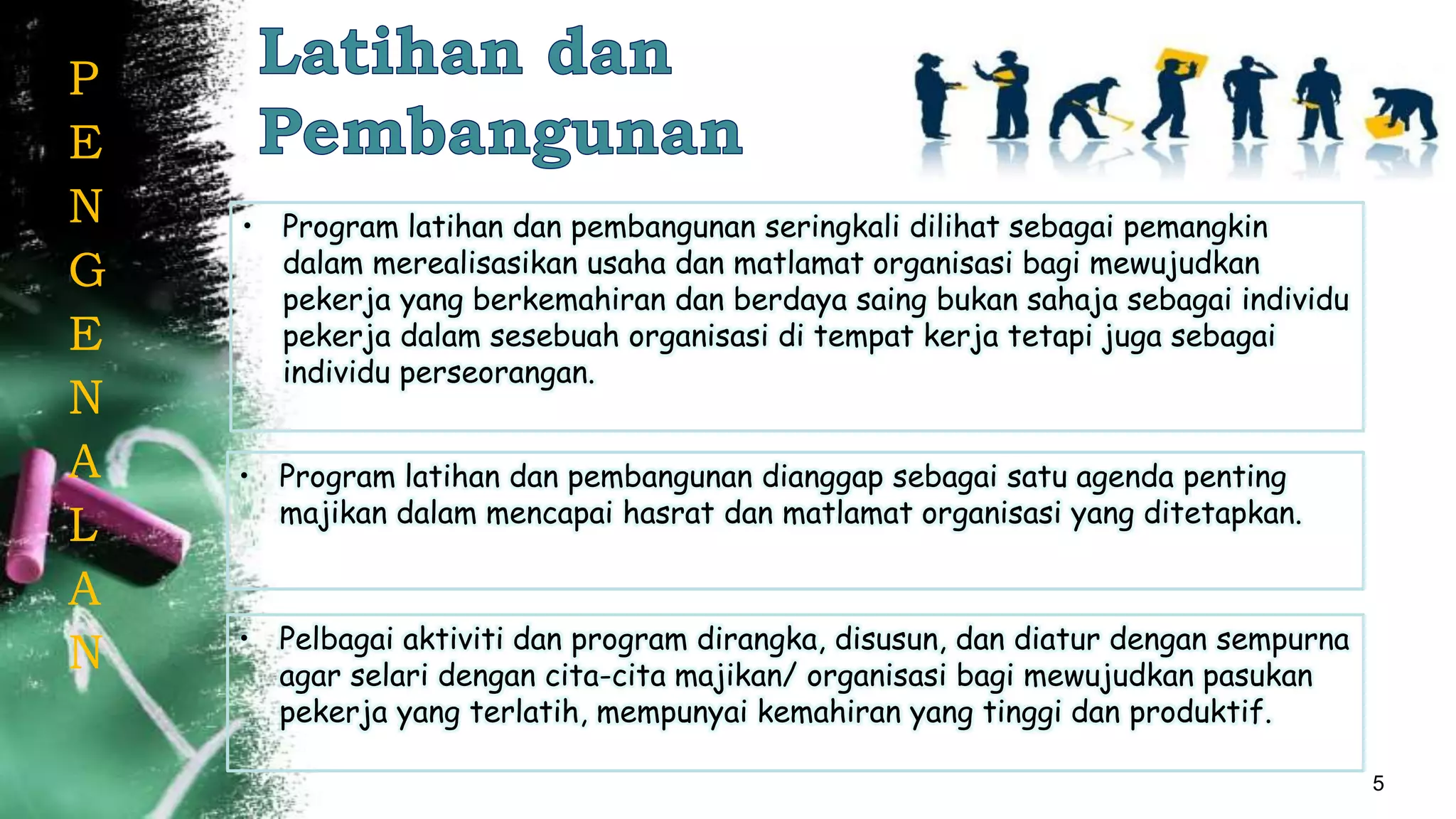 Latihan Dan Pembangunan Profesional Guru | PPTX