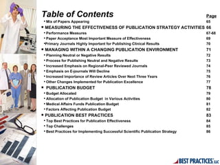 Scientific Publication Strategy | PPT