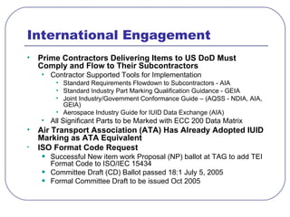 Asset Management Using Item Unique Identification (IUID) | PPT