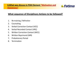 Process Safety Management Elements Glossary | PDF