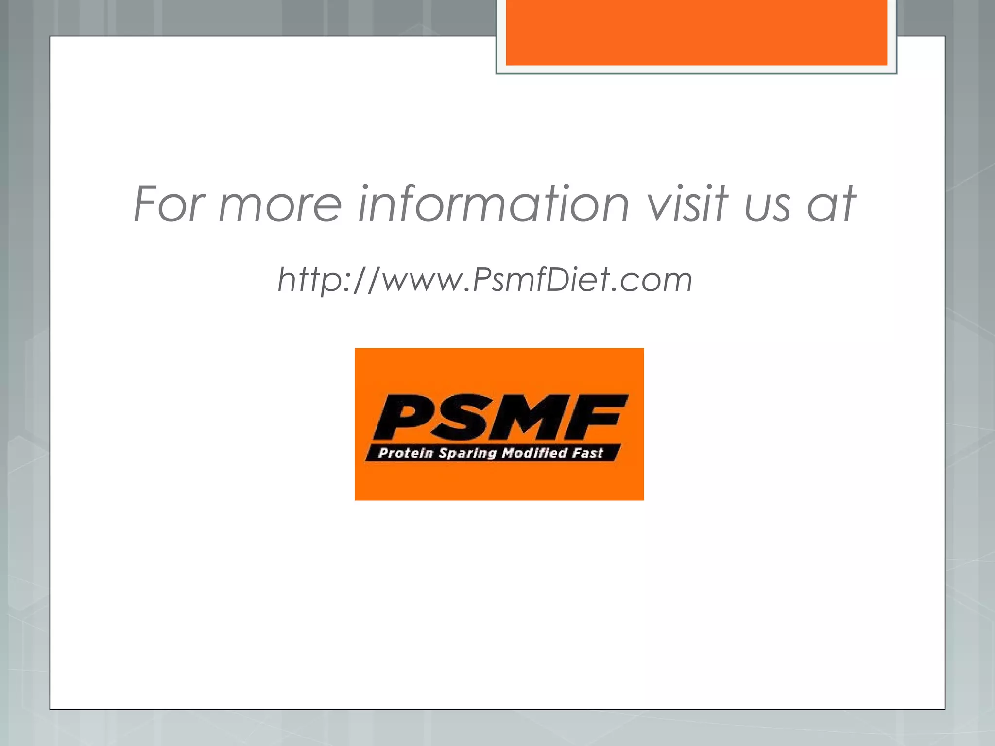 Psmf Diet | PPT