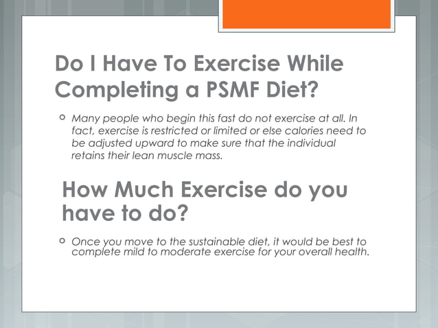 Psmf Diet | PPT