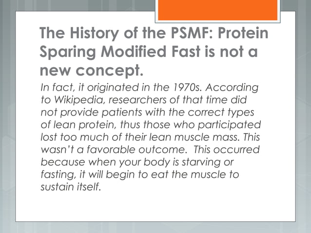 Psmf Diet | PPT
