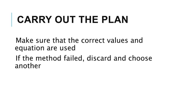 Problem Solving, Mathematical Investigation and Modelling - Topic 1 | PPTX | Physics | Science