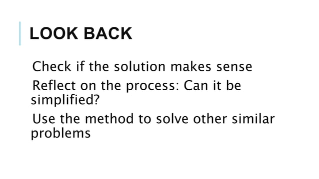Problem Solving, Mathematical Investigation and Modelling - Topic 1 | PPTX | Physics | Science