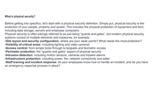 PSM NOTES.pptx FOR BEGINNERS WANTING TO UNDERSTAND PHYSICAL SECURITY | PPTX