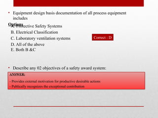 The DuPont Process Safety Management Quiz | PPTX