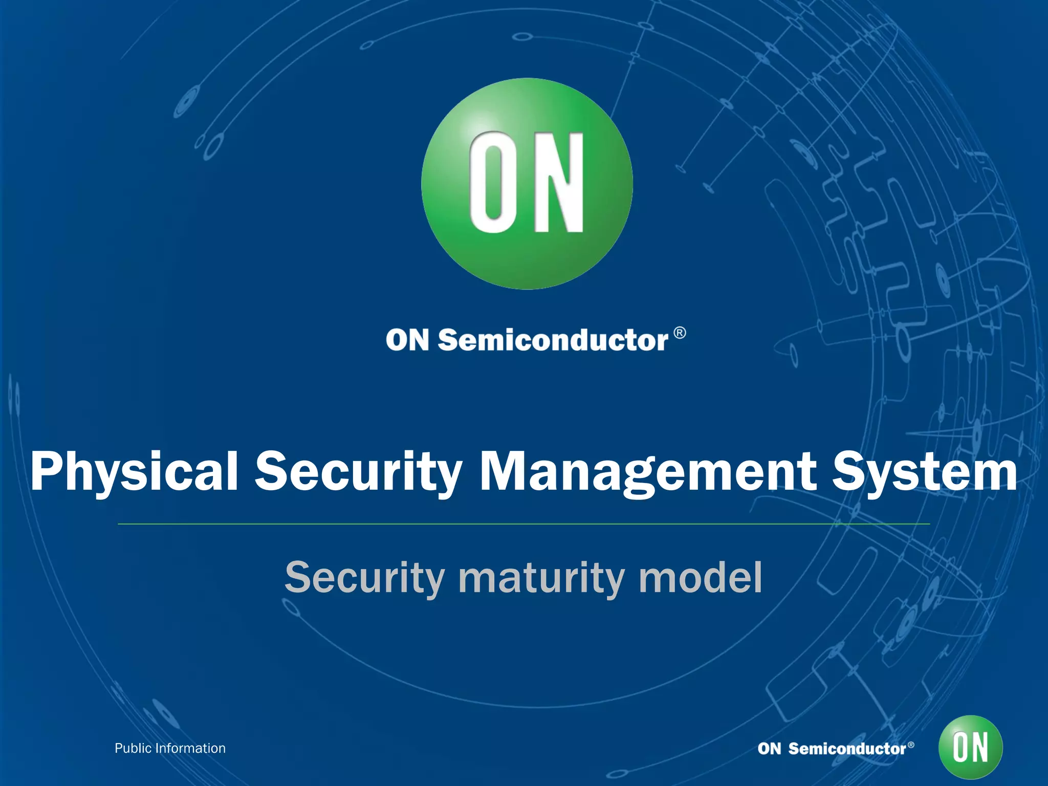 Physical Security Management System | PDF