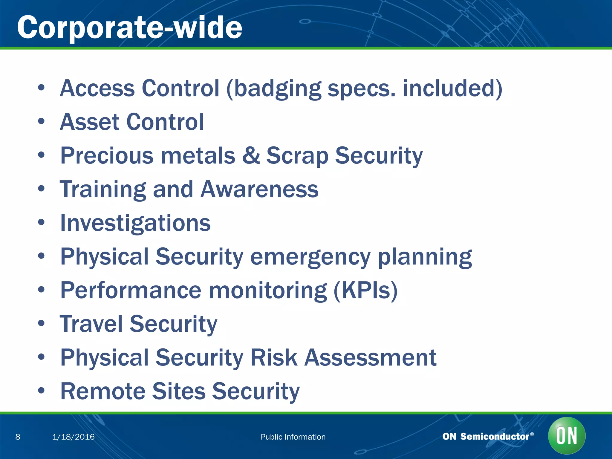 Physical Security Management System | PDF