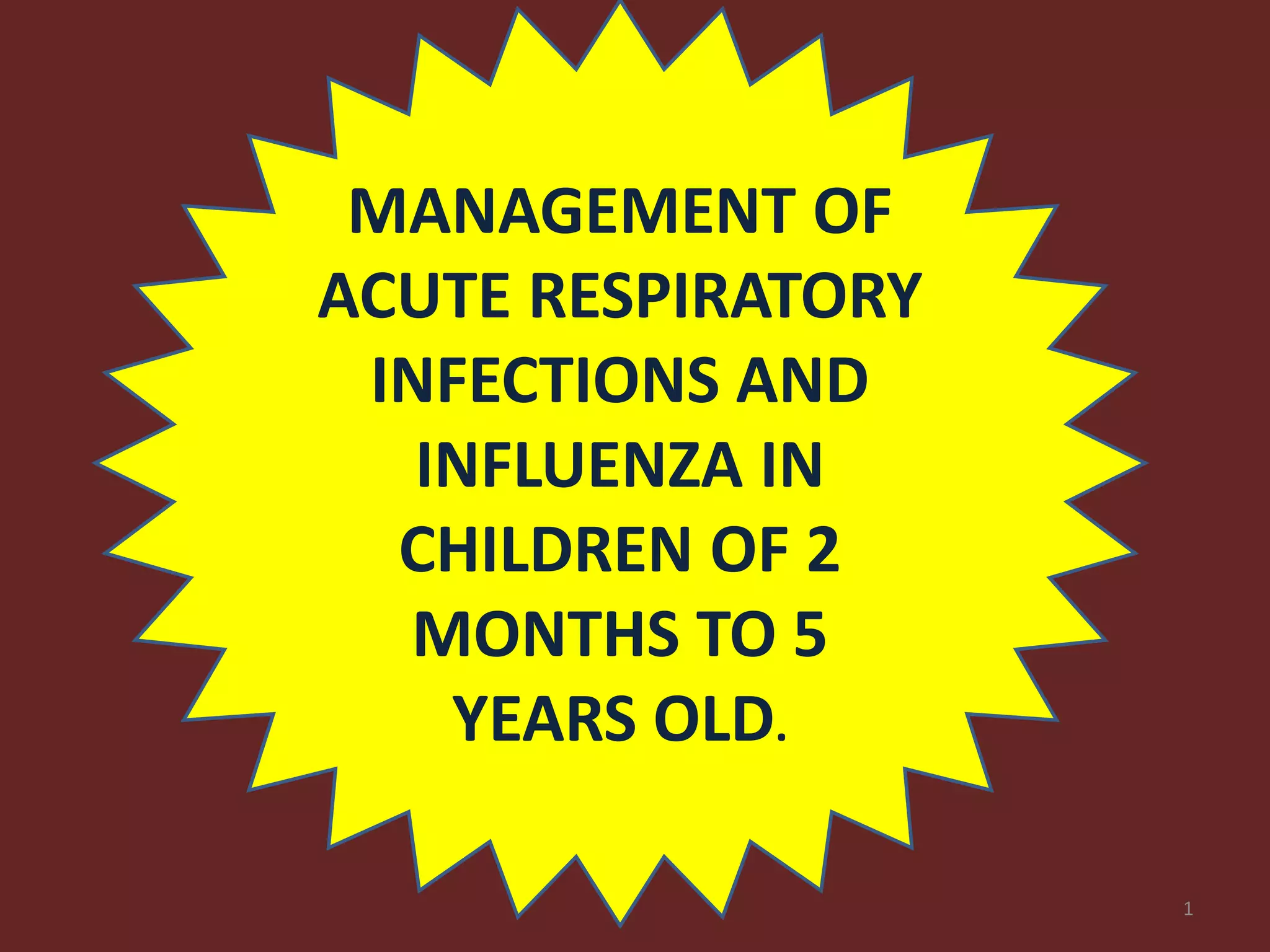 ARI's and INFLUENZA | PPT