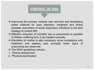 ARI's and INFLUENZA | PPT