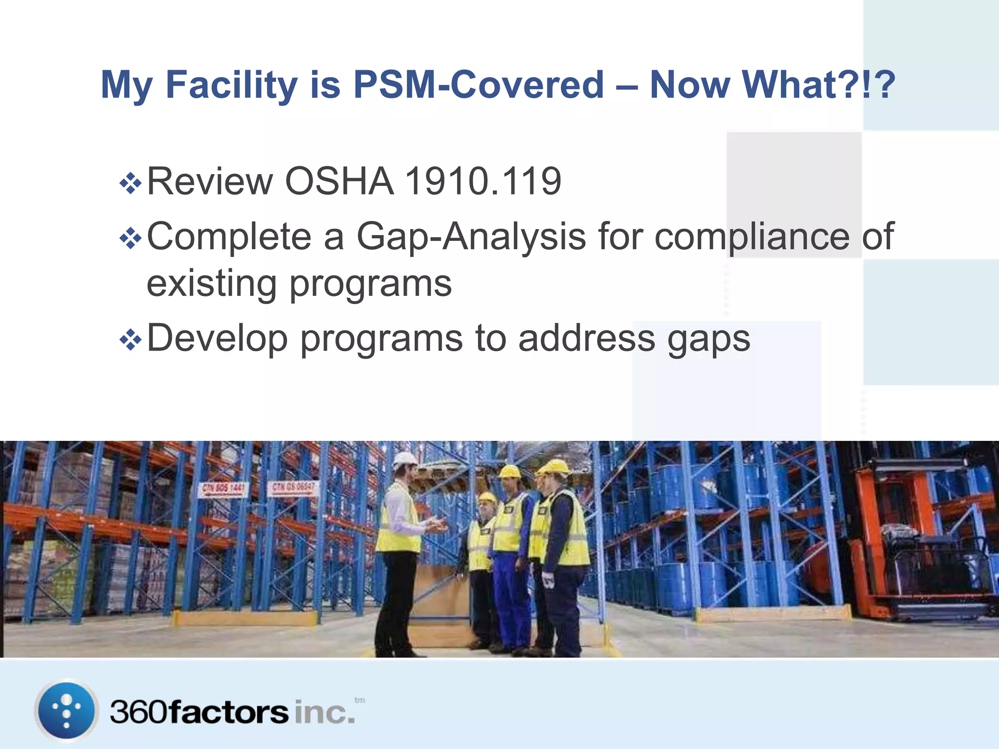 A real-world introduction to PSM’s 14 Elements | PPTX