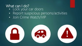 Project Safe Neighborhood Year 1 Summary