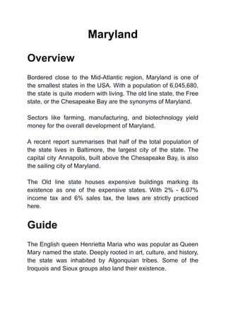 Maryland | PDF