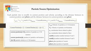 Practical Swarm Optimization (PSO) | PPTX