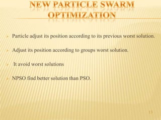 Particle Swarm optimization | PPSX