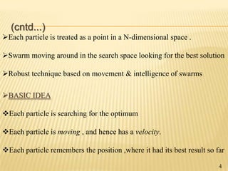 Particle Swarm optimization | PPSX