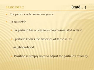 Particle Swarm optimization | PPSX