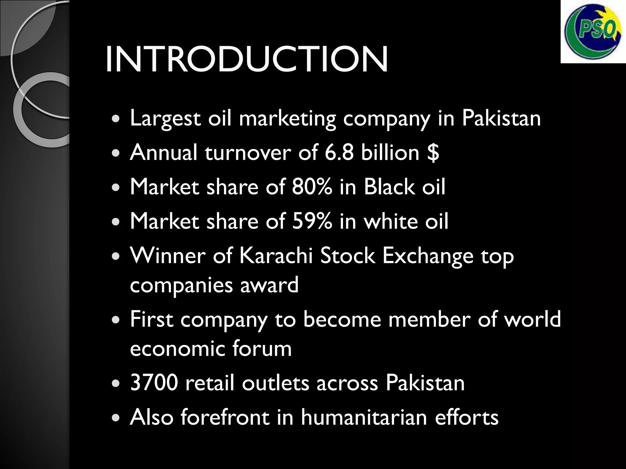 Pakistan State Oil Company Limited | PPTX