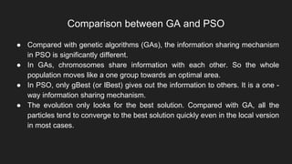 Particle swarm optimization (PSO) ppt presentation | PPTX | Computer ...