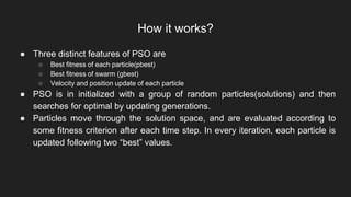 Particle swarm optimization (PSO) ppt presentation | PPTX | Computer Software and Applications ...
