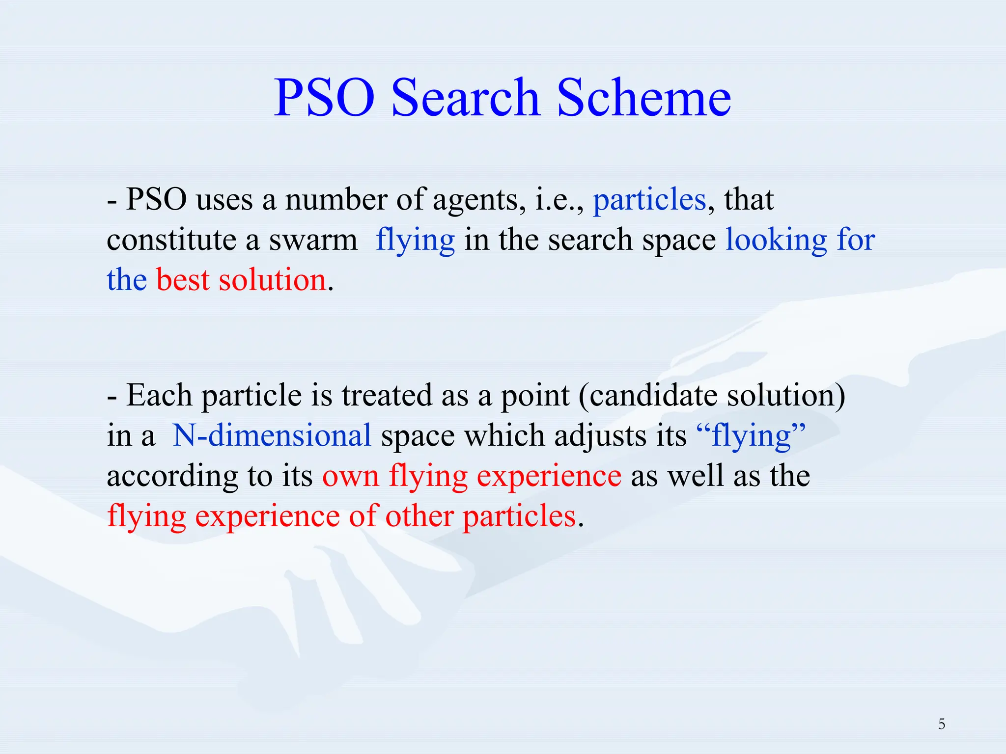 PSO-ACO-Presentation Particle Swarm Optimization (PSO) | PPT