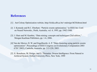 PSO-ACO-Presentation Particle Swarm Optimization (PSO) | PPT