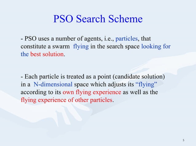 PSO-ACO-Presentation Particle Swarm Optimization (PSO) | PPT