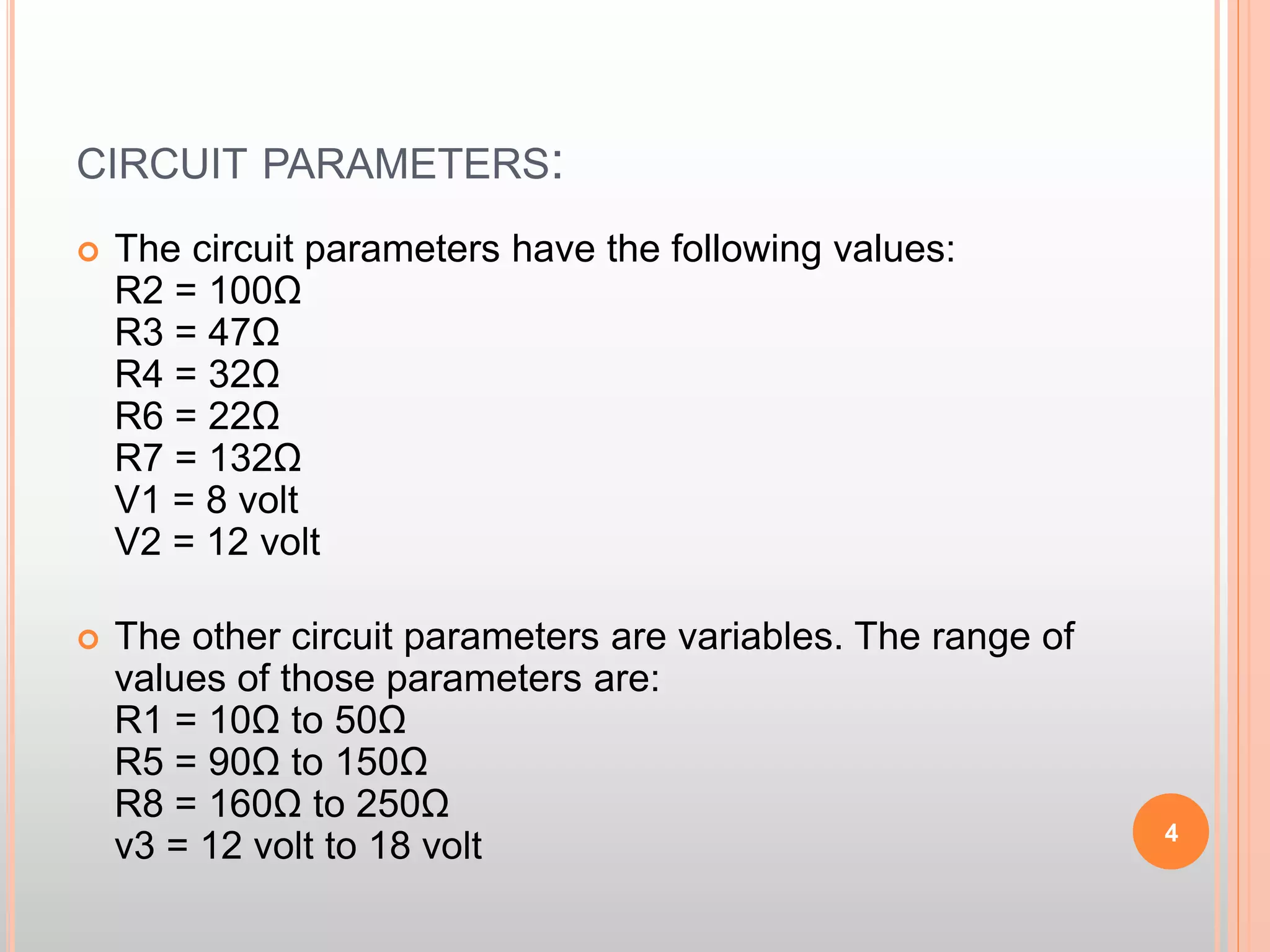 Particle Swarm Optimization (A Circuit Optimization Problem) | PPTX