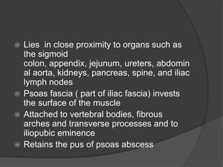 Psoas abscess | PPTX