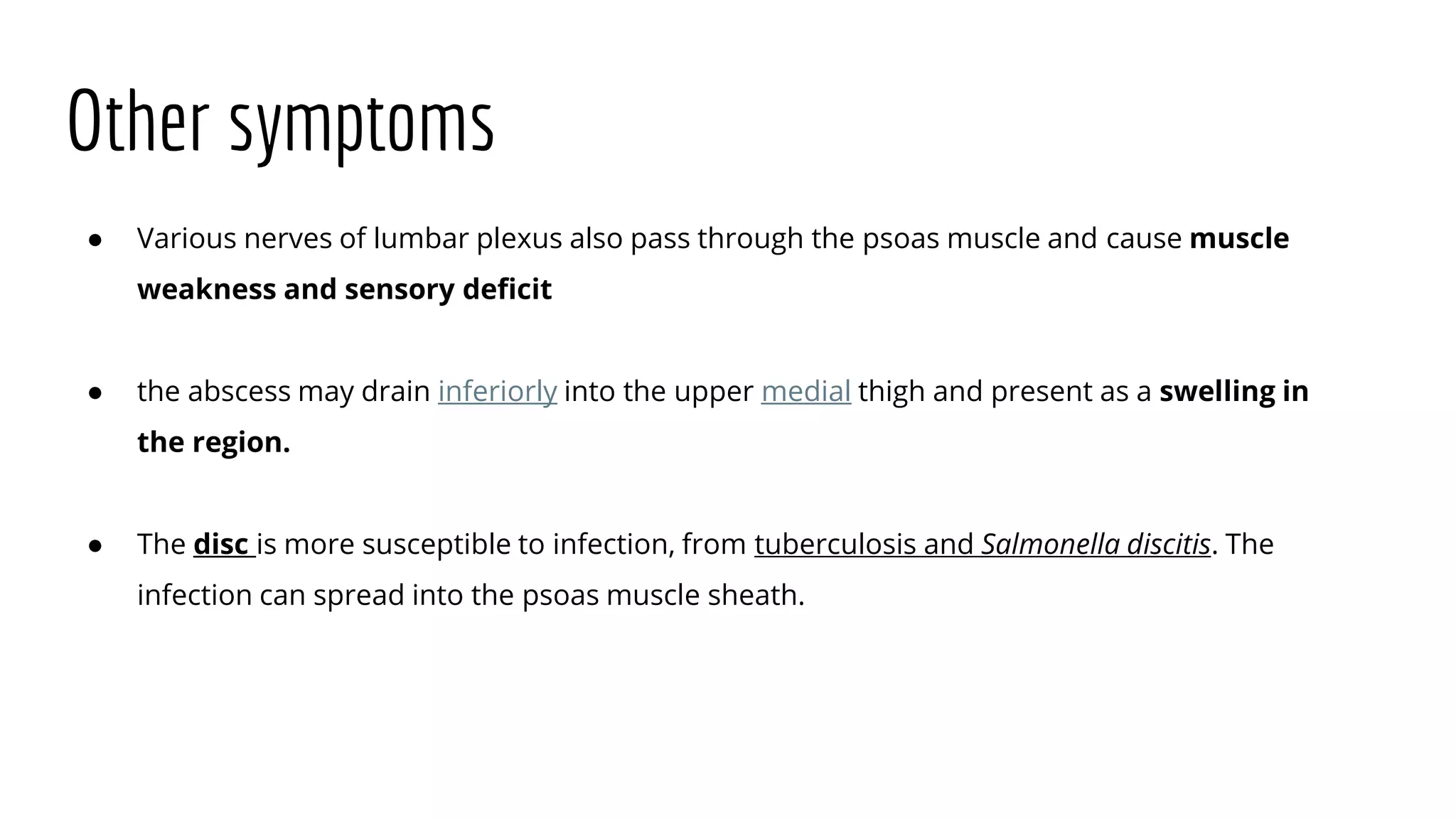 Psoas abscess | PPTX