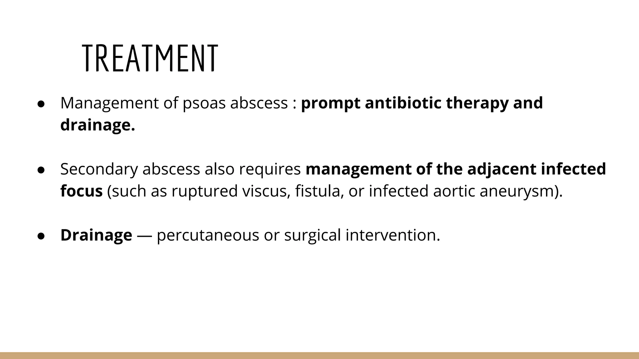 Psoas abscess | PPTX